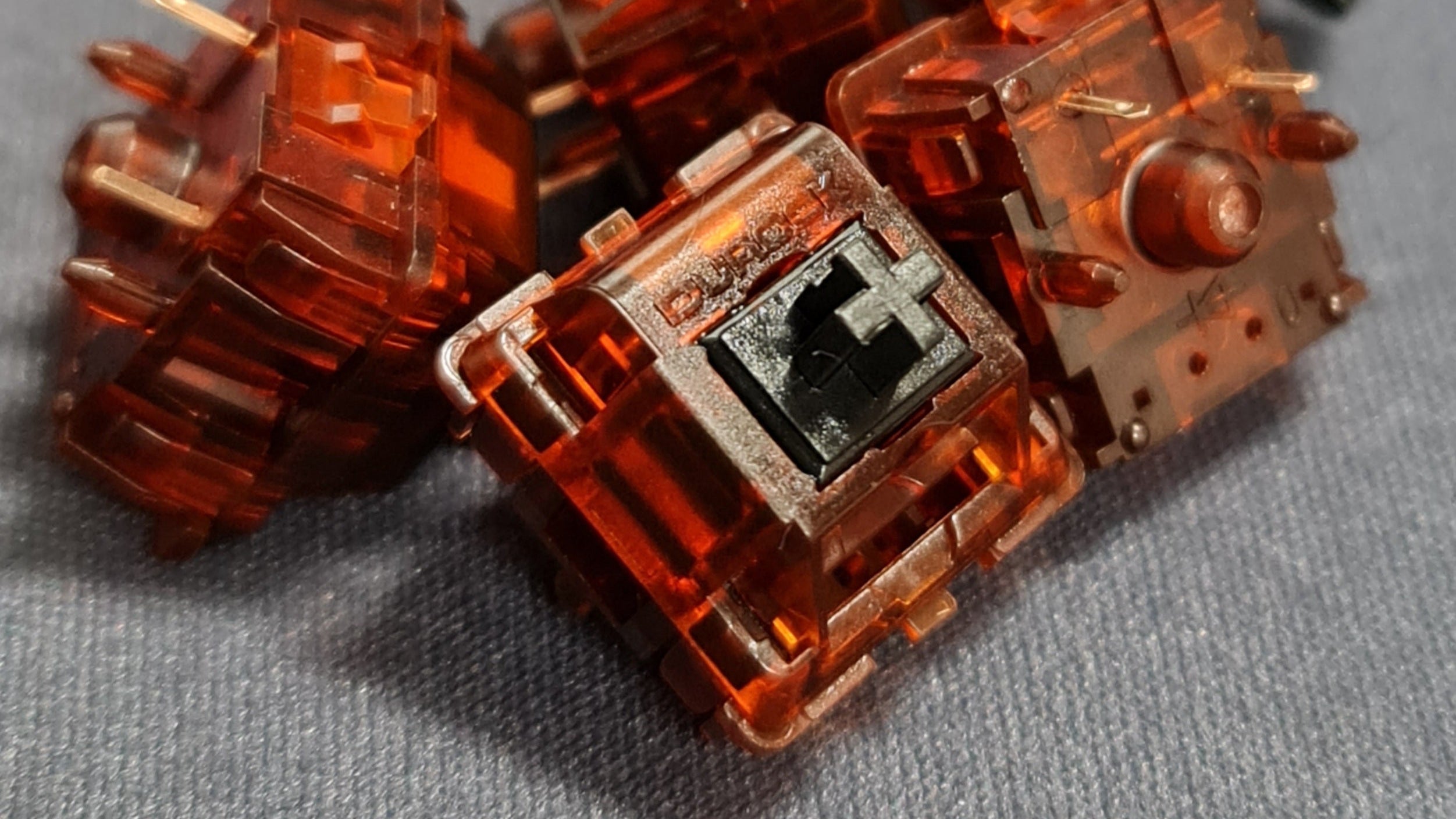 Dark Amber T1 Tactile Switches