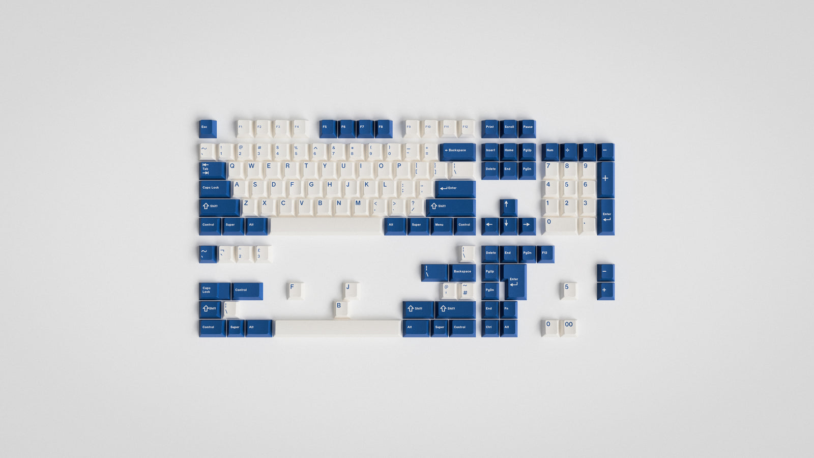 GMK Classic Blue
