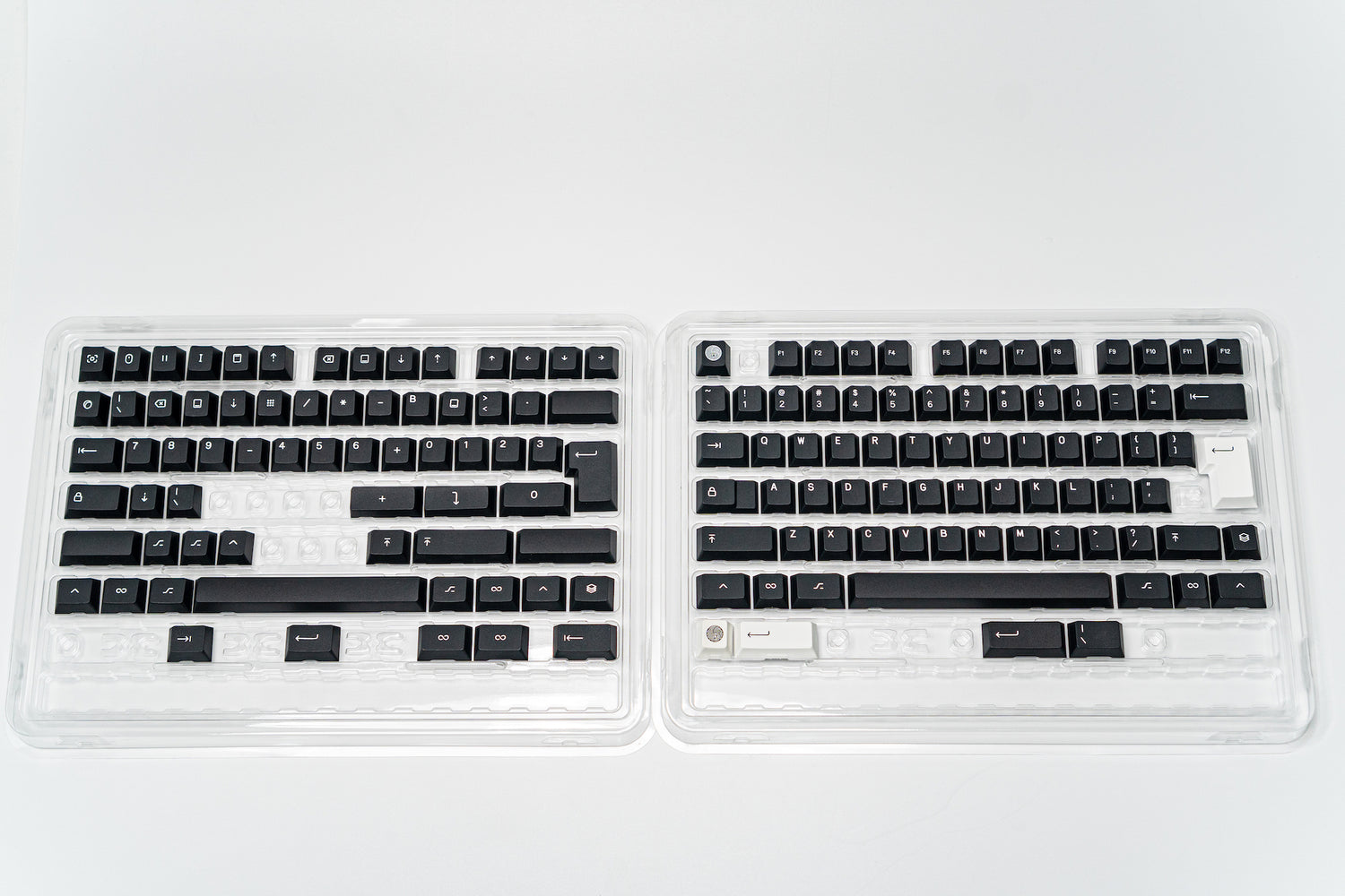 Keycaps by Monokei – Series 1: White on Black