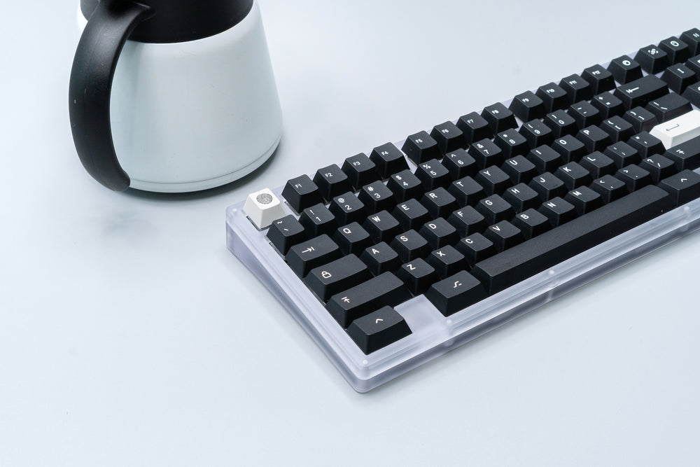 Keycaps by Monokei – Series 1: White on Black