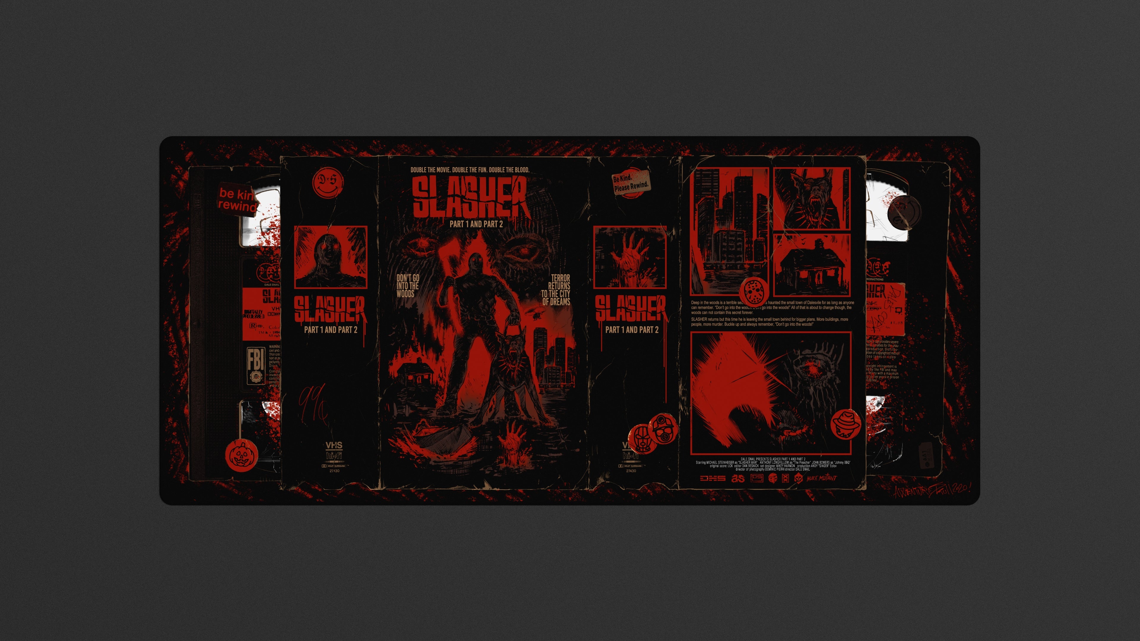 GMK Slasher Deskmats