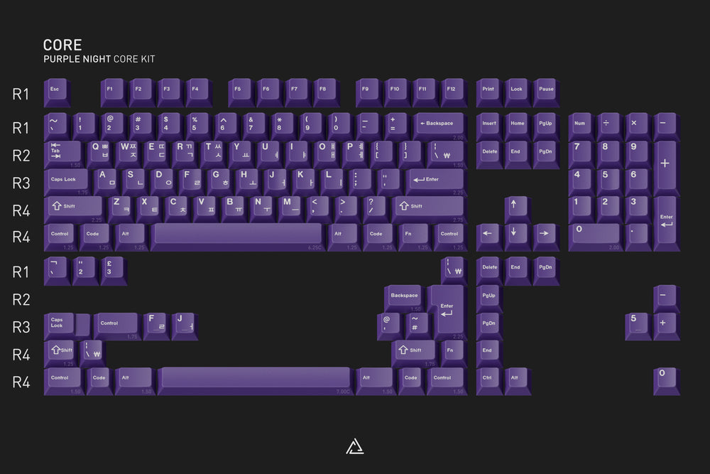 GMK Purple Night