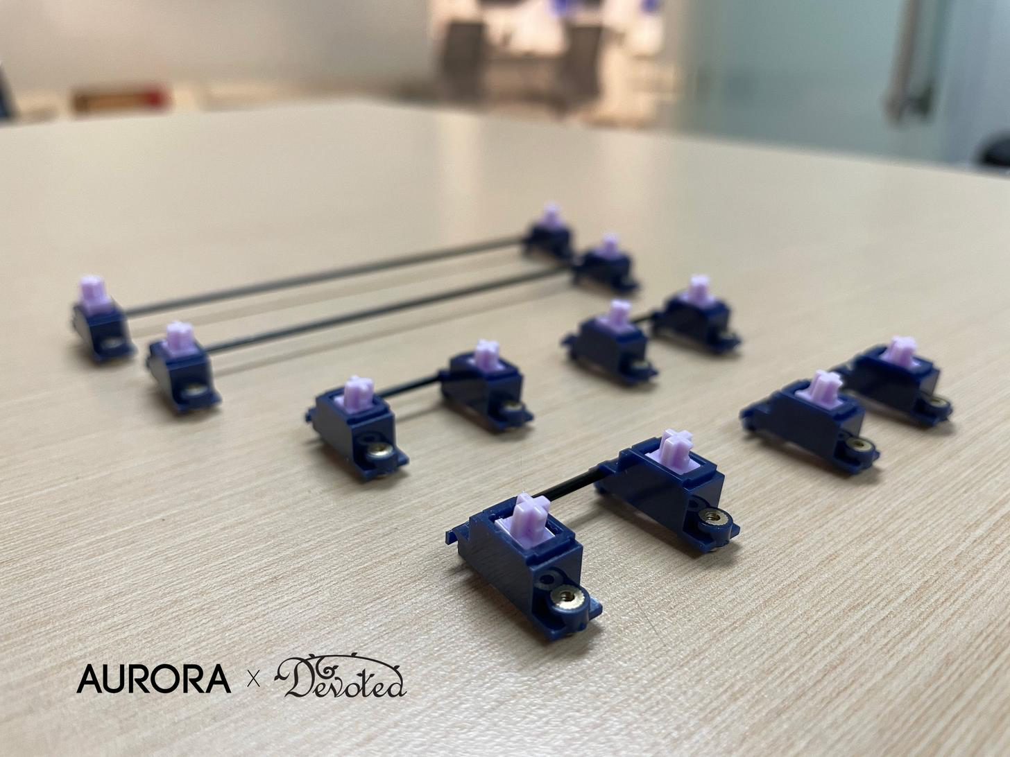 Devoted Themed Switches and Stabilisers